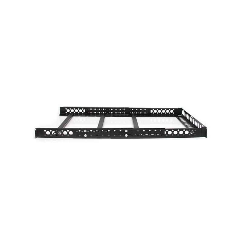 StarTech.com 1U Fixed 19" Adjustable Depth Universal Server Rack Rails ...