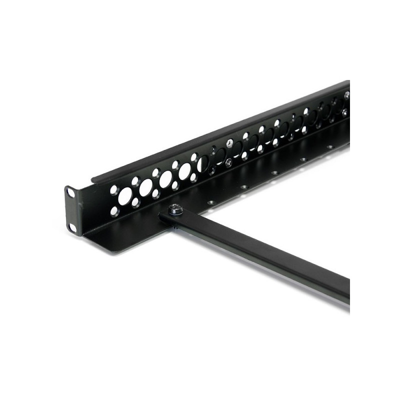 StarTech.com 1U Fixed 19" Adjustable Depth Universal Server Rack Rails ...
