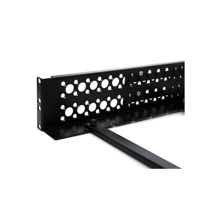 StarTech.com 2U Fixed 19" Adjustable Depth Universal Server Rack Rails ...