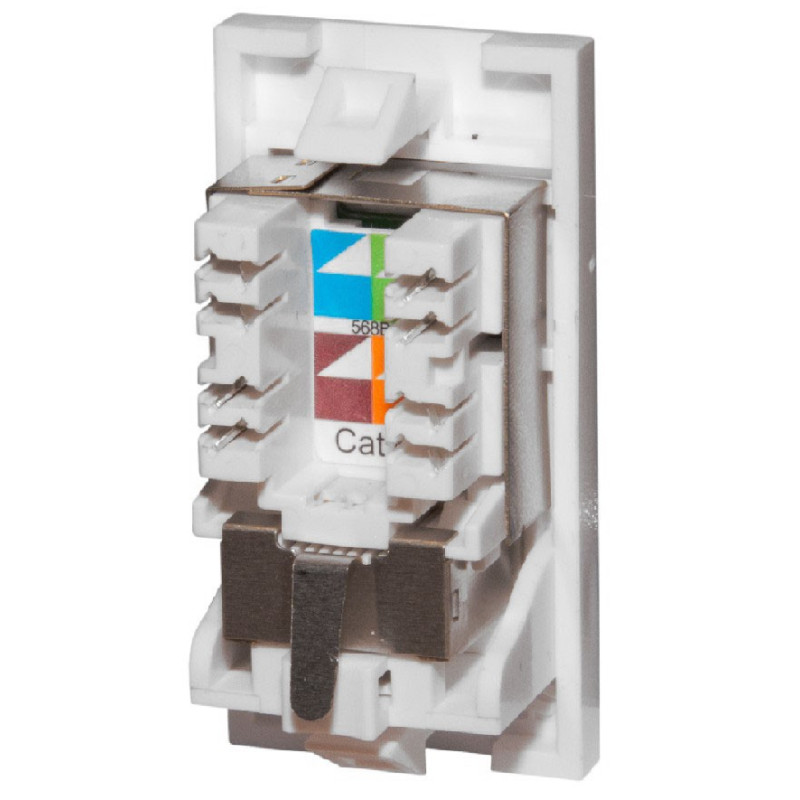 Cat6a FTP RJ45 Module (Euromod Size) | Cat6a Modules & Outlets