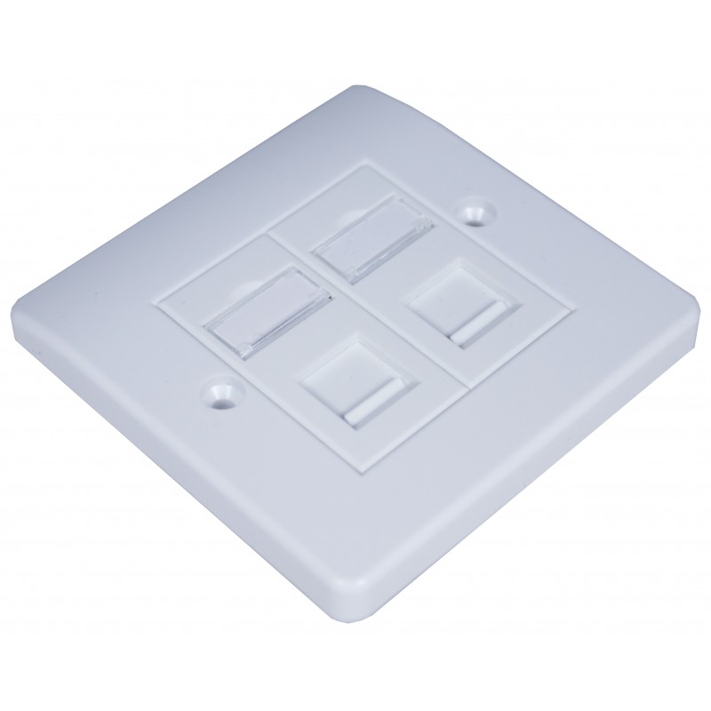 Cat6 FTP RJ45 Modules with Faceplate | Cat6 Modules & Outlets