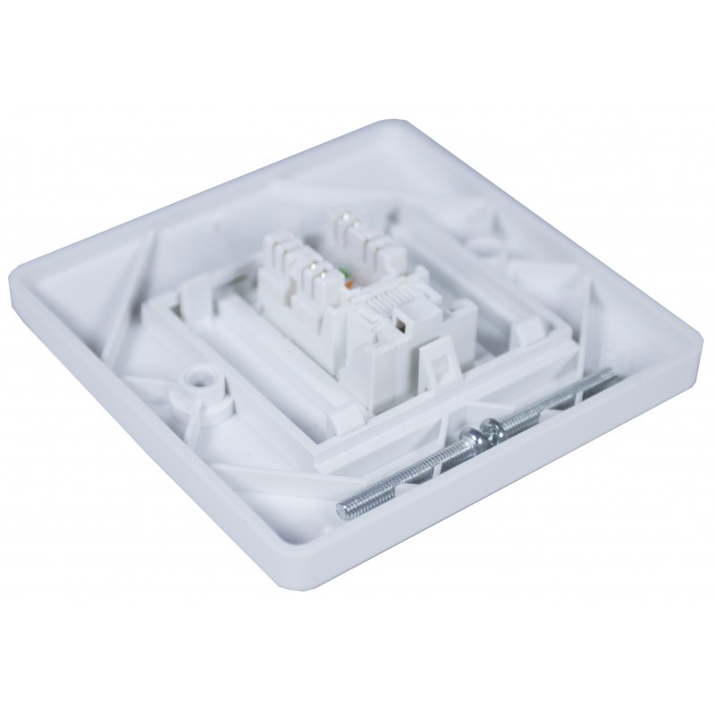 Cat6a FTP RJ45 Modules with Faceplate | Cat6a Modules & Outlets