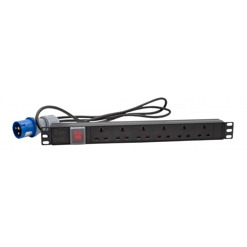 UK Socket / C16 Commando Plug Rack PDU | UK Socket Rack PDUs