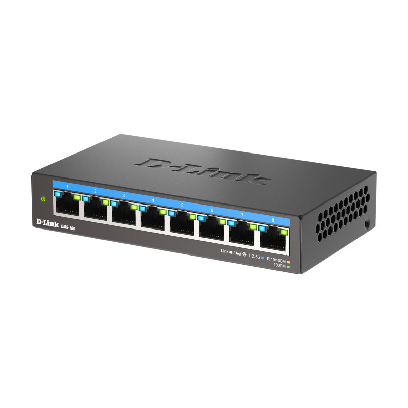 D-Link D-Link 8-Port Multi-Gigabit Unmanaged Switch | Switches | Cable ...