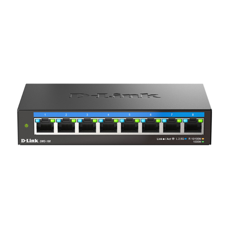 D-Link D-Link 8-Port Multi-Gigabit Unmanaged Switch | Switches | Cable ...