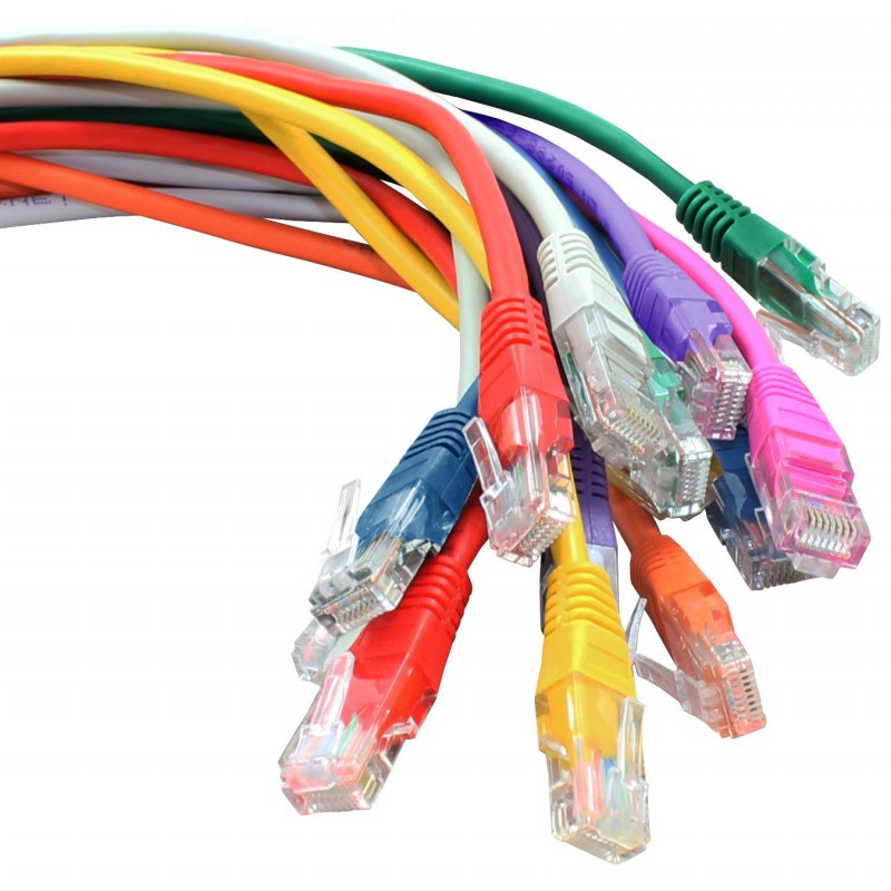 Cat5e UTP RJ45 Booted PVC Patch Lead | Cat5e Ethernet Cables