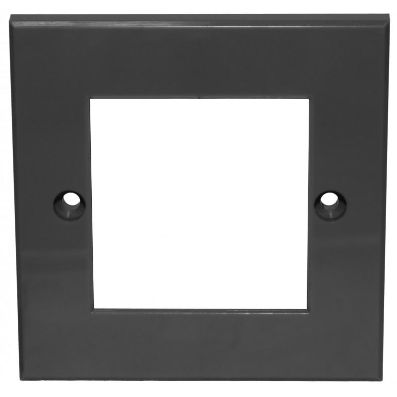 Single Gang Faceplate DDA Grey | Faceplates & Backboxes